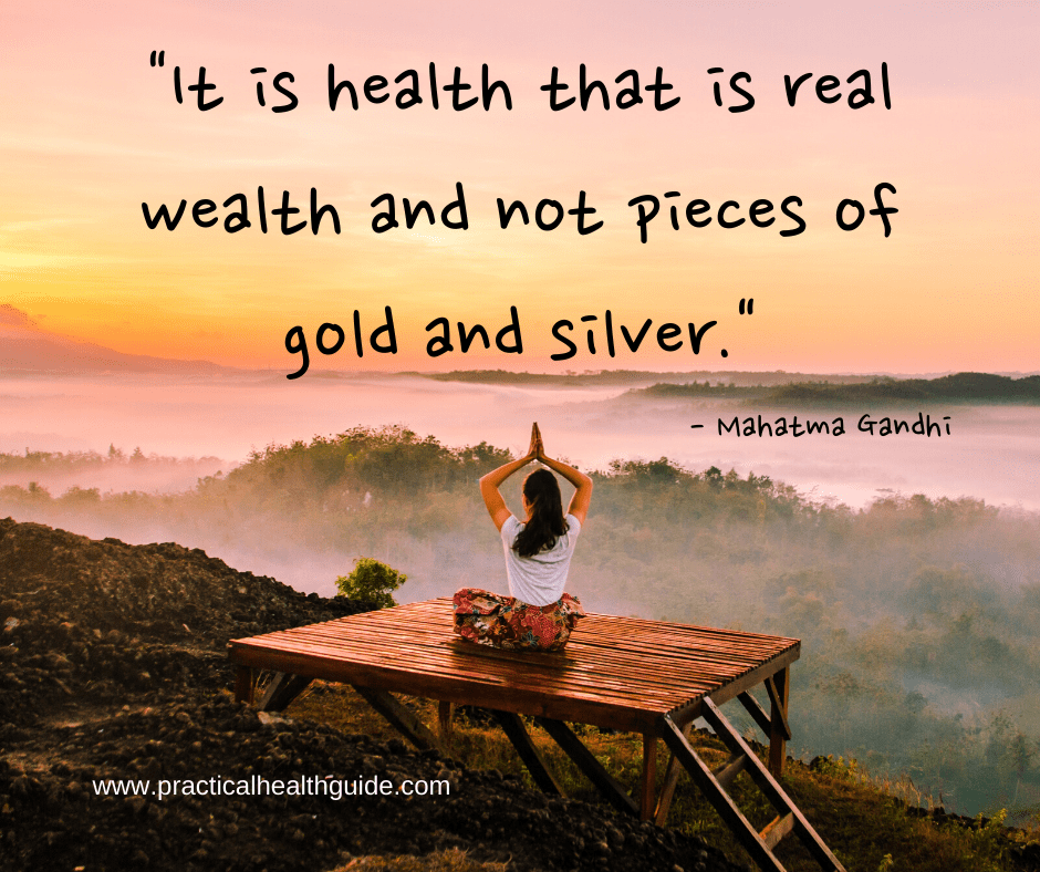 Inspirational Landing Page - Practical Health Guide